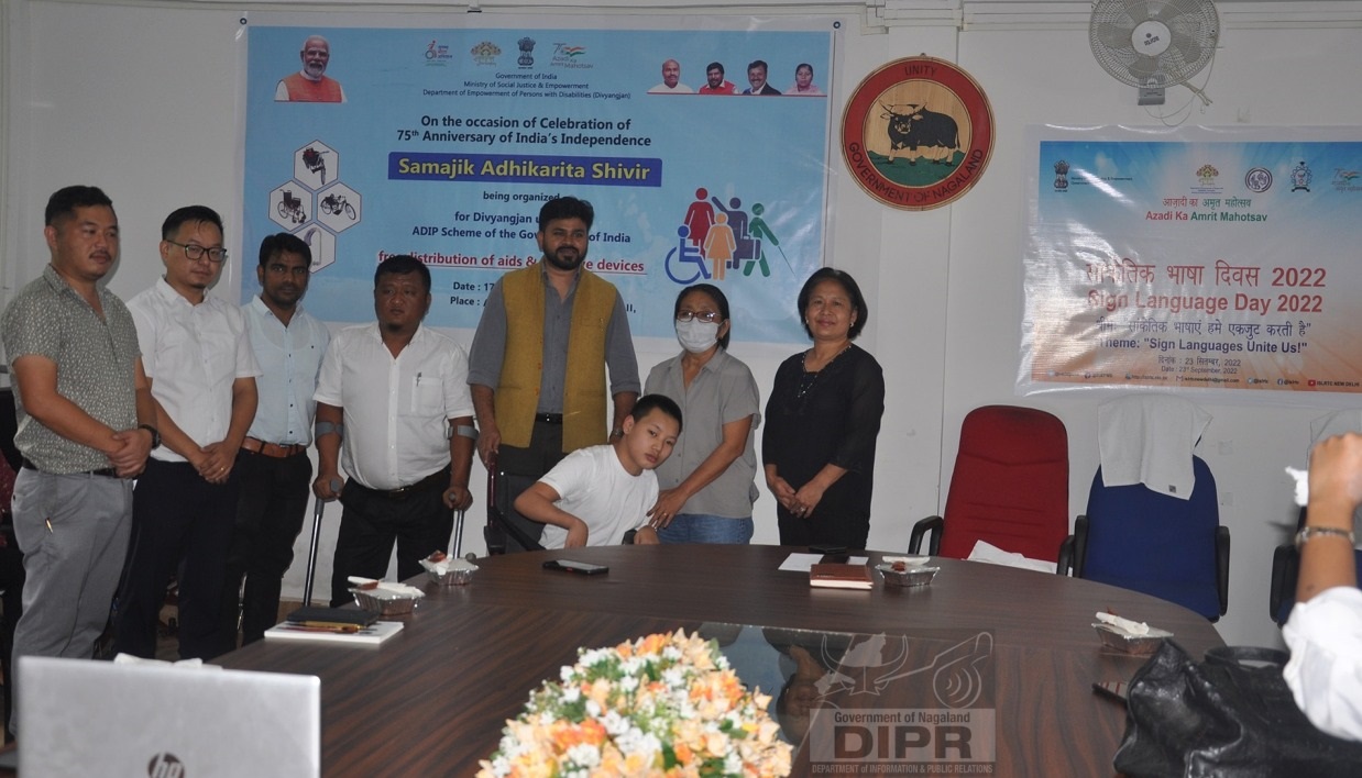 DISTRIBUTION CAMP UNDER ADIP SCHEME HELD IN MOKOKCHUNG | DIPR Nagaland-Department of Information ...